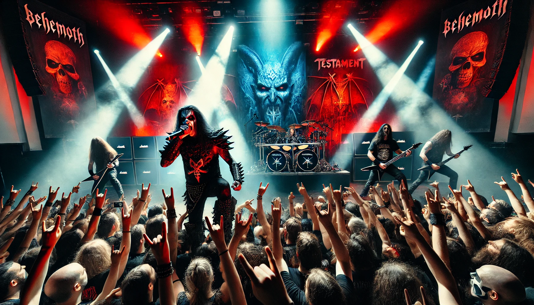 Live Review: Behemoth and Testament - Venomous Sin